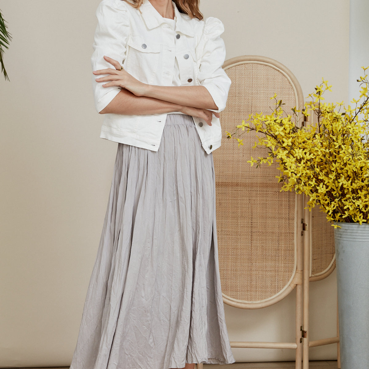 Lillian Jacket White – Sheek